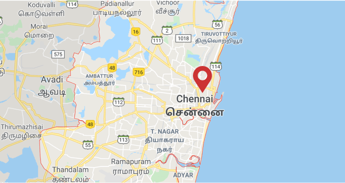 Chennai 30 lacs